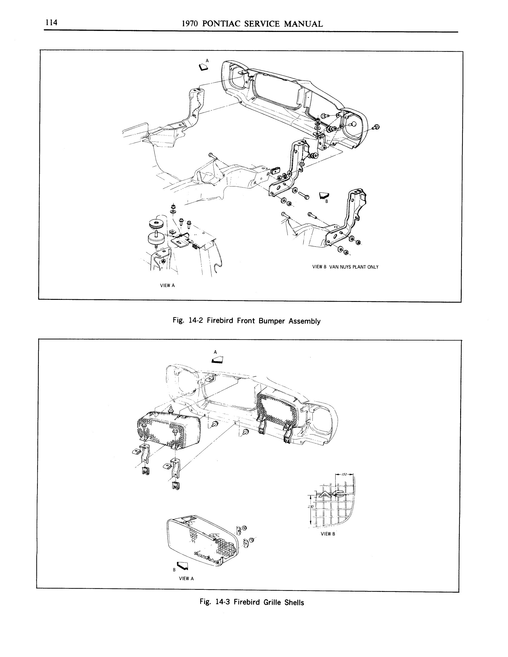 11970 Pontiac Firebird Shop Manual Suplement - FI-Firebird Supplement Page 116 of 126
